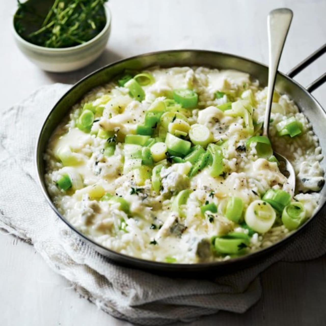 Cheesy Chicken Risotto - Isn't it
